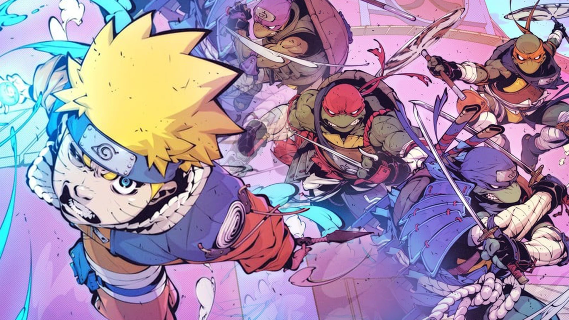 Naruto TMNT Crossover: Issue #1 Variant Cover Out