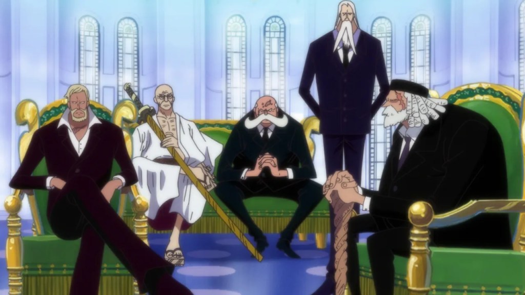 Understanding the Chain of Command Controlling the Seraphim and Pacifistas in One Piece