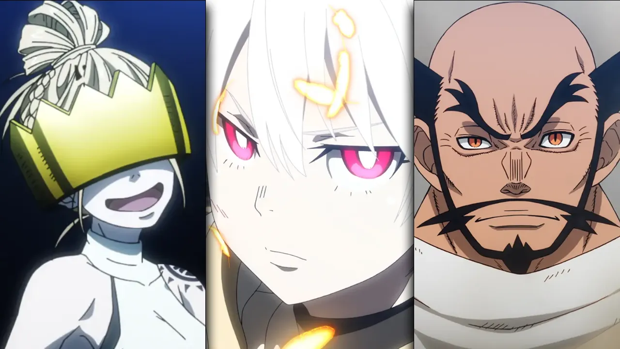 All Known White Clad Members in Fire Force ft. Sho Kusakabe