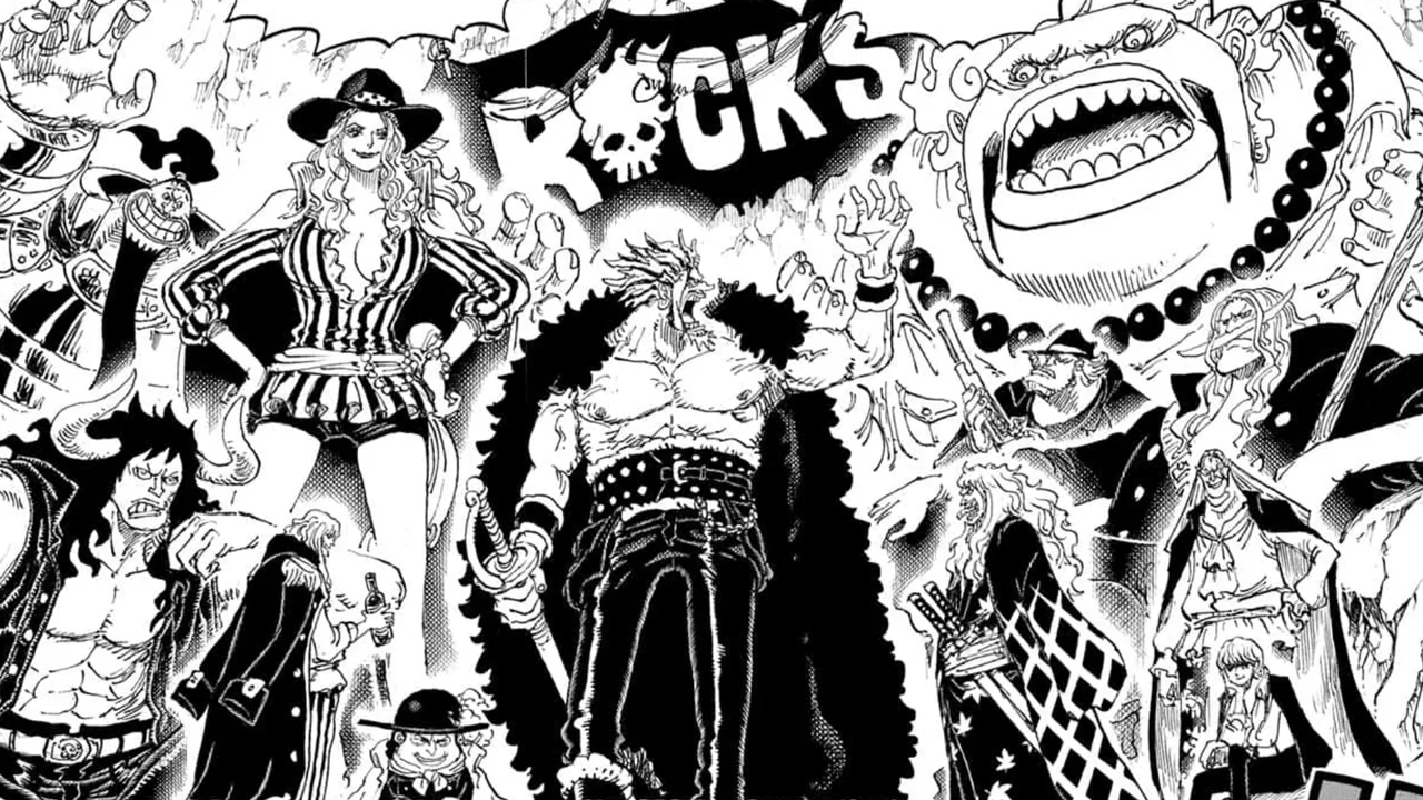 All Known Members of the Infamous Rocks Pirates in One Piece
