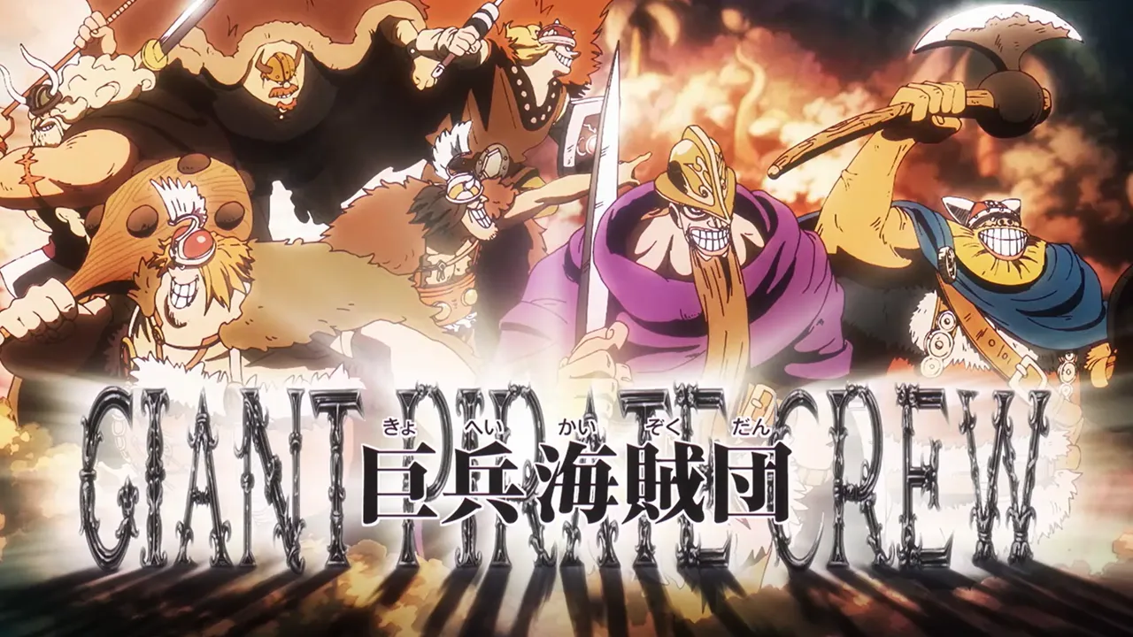 All Known Giant Warrior Pirates Crew Members in One Piece