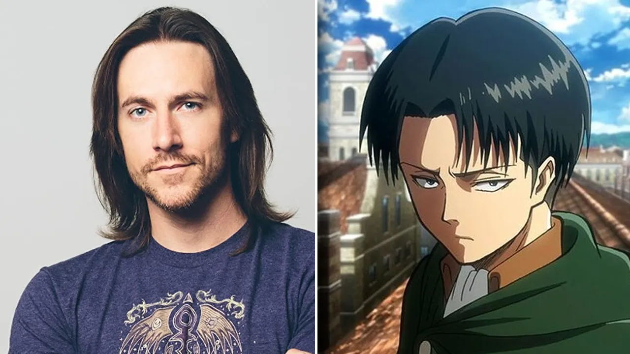 English Dub Voice Actors Matthew Mercer Levi Ackerman